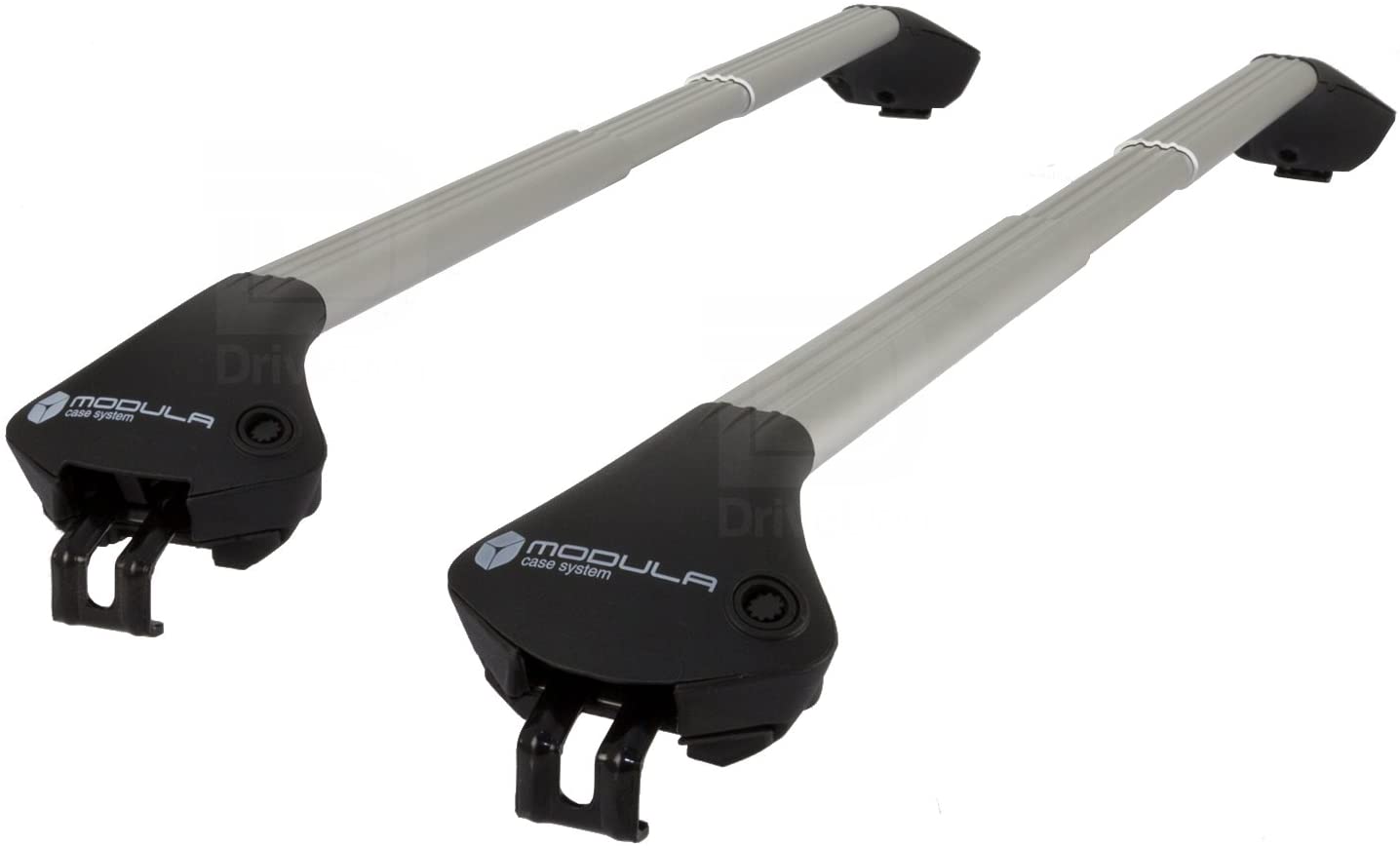 Μπάρες Οροφής Modula Close Rail Αλουμινίου Ασημί - Autocorner