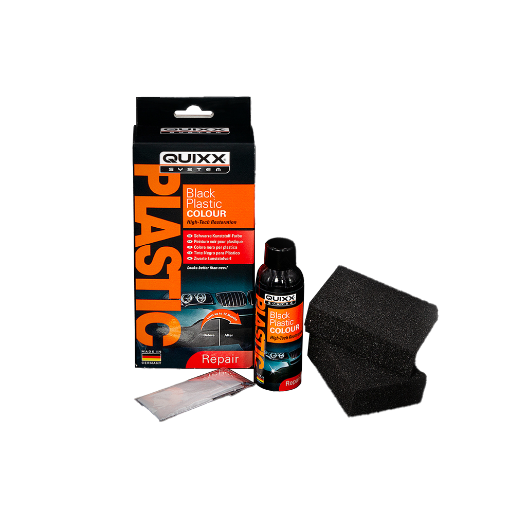 QUIXX Black Plastic Colour – Βαφη πλαστικων μαυρο χρωμα - Autocorner